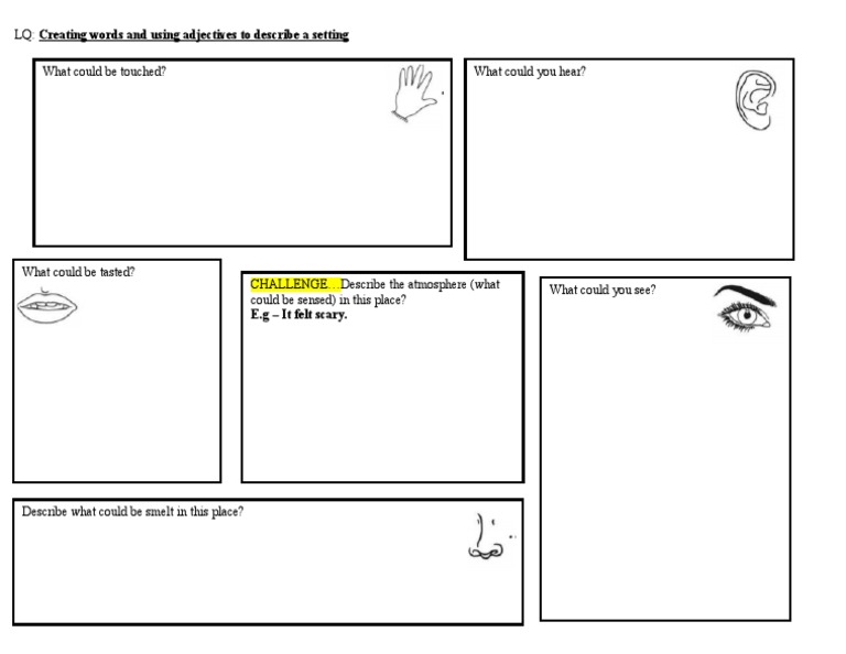 Lesson 1 Setting Description | PDF