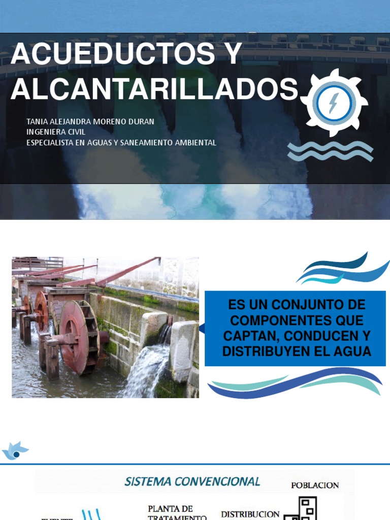 Acueductos y Alcantarillados | PDF | Agua | Diseño