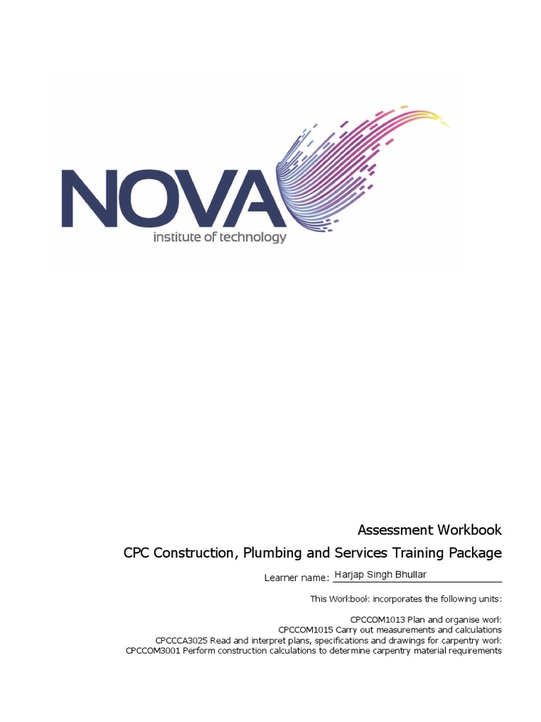 C2. Assessment Workbook 1 PDF | PDF | Specification (Technical Standard ...