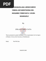Barolong Clan History and Lineage | PDF | Southern Africa