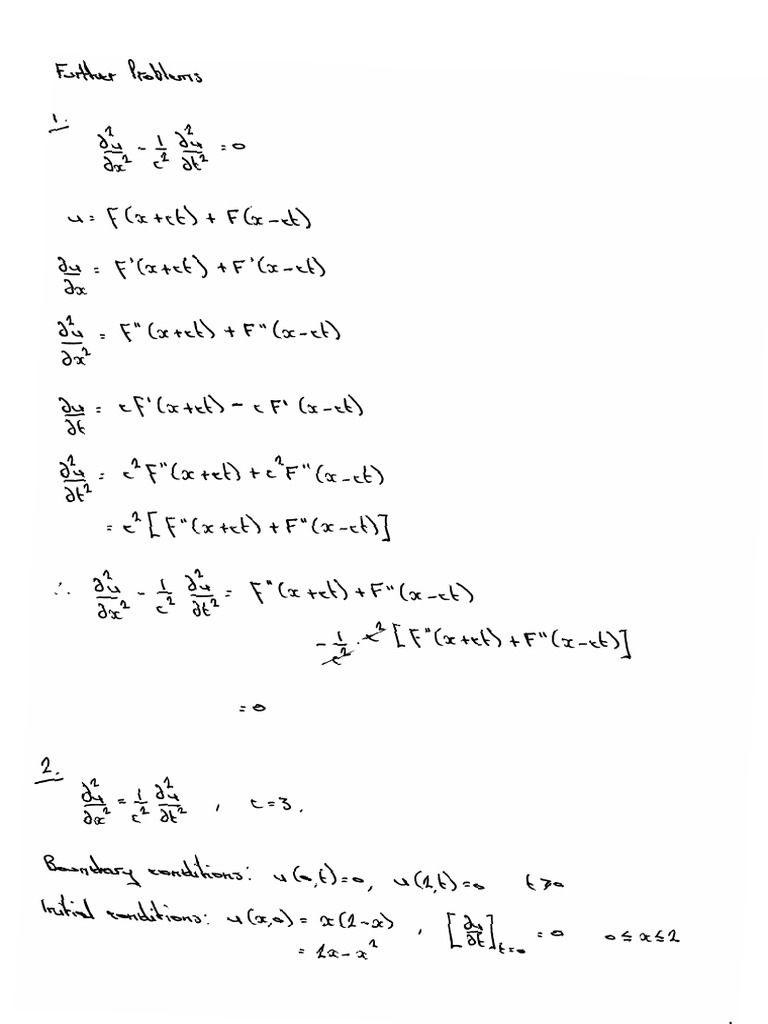 Further Problems 11 PDF