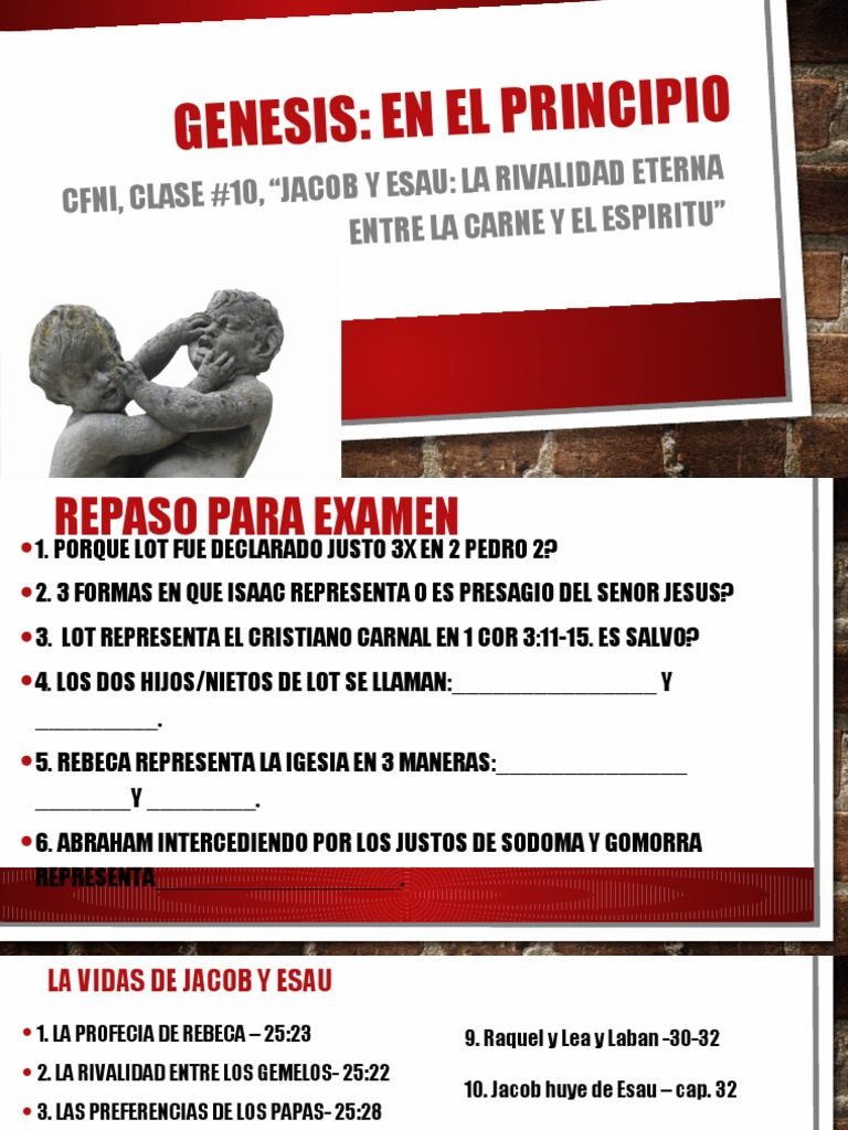 Genesis Jacob y Esau | PDF | Jacob | Biblia hebrea