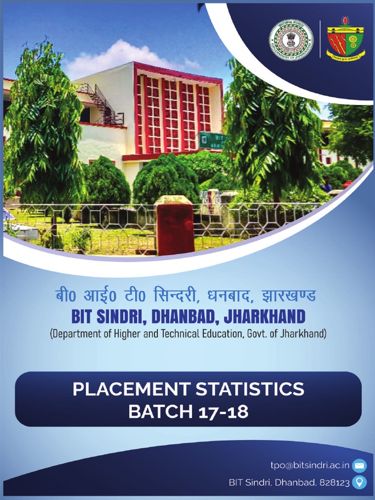 BIT Sindri Placement Statistics | Download Free PDF | Companies | Economy Of India