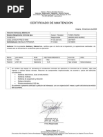 Certificado Cabina ECE R29 | PDF