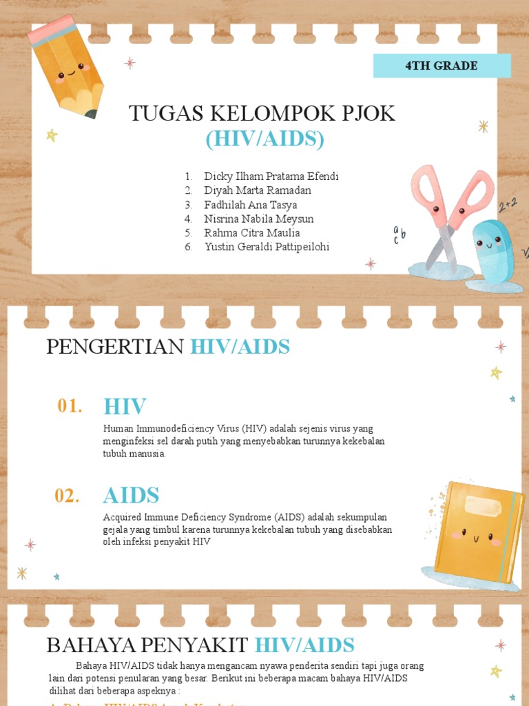 Tugas Kelompok PJOK HIV&AIDS | PDF