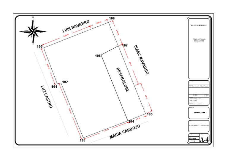 Plano General Mas Desenglobe | PDF