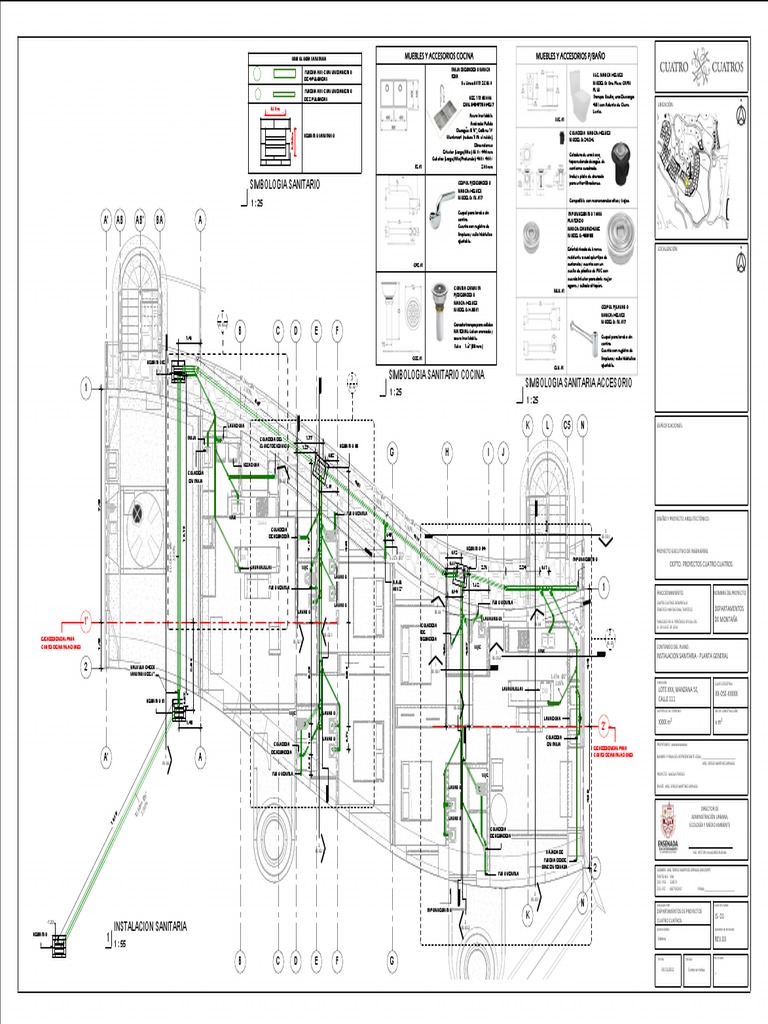 Is-01 Plano de Instalacion Sanitaria Rev.03 | PDF | Electrodoméstico ...