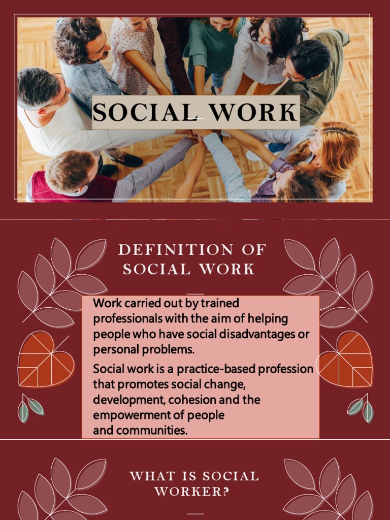 Understanding Social Work Principles | PDF | Career & Growth