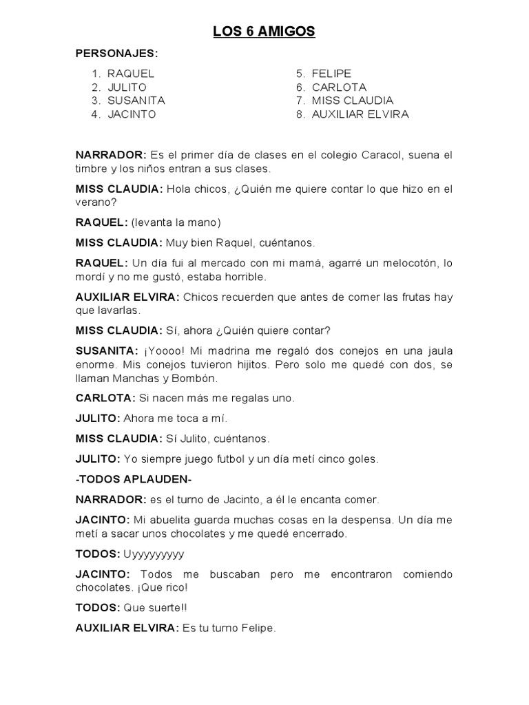 Los 6 Amigos | PDF | Navidad