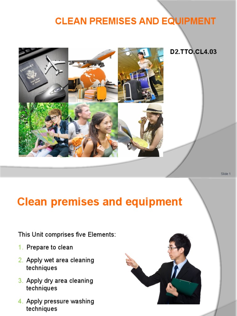 Clean Premises and Equipment 280115 | Download Free PDF | Housekeeping ...