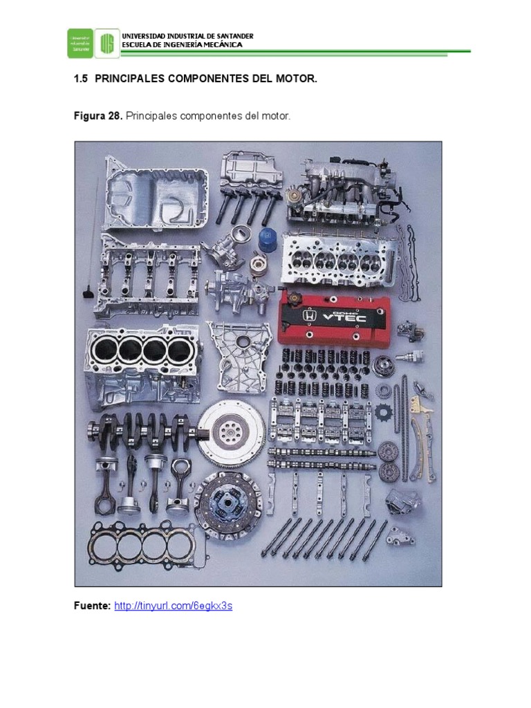 Componentes de Motores de Combustión Interna | PDF | Turbocompresor ...