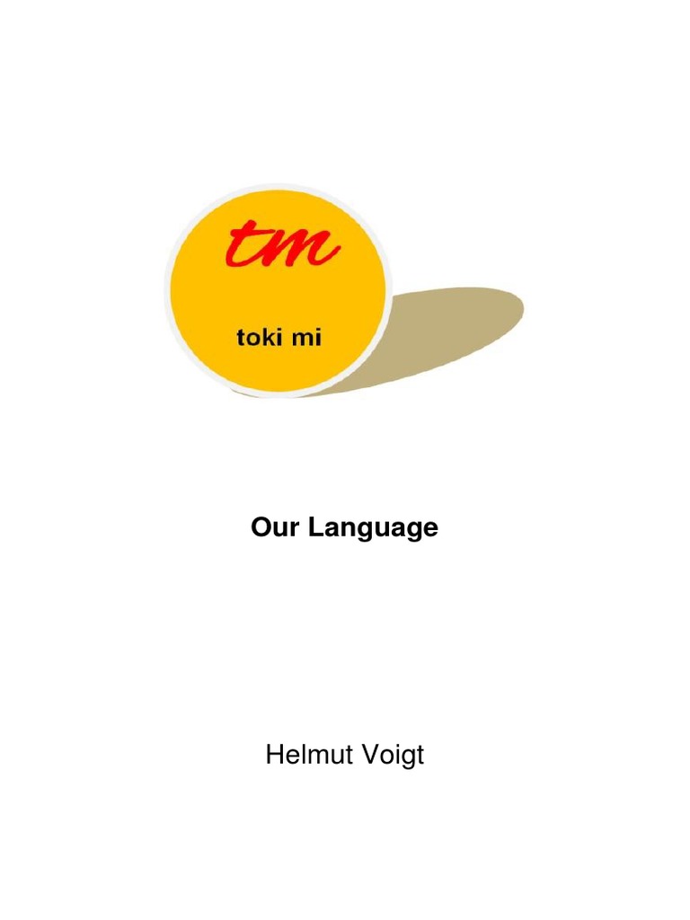 Toki Mi | PDF | Stress (Linguistics) | Clause