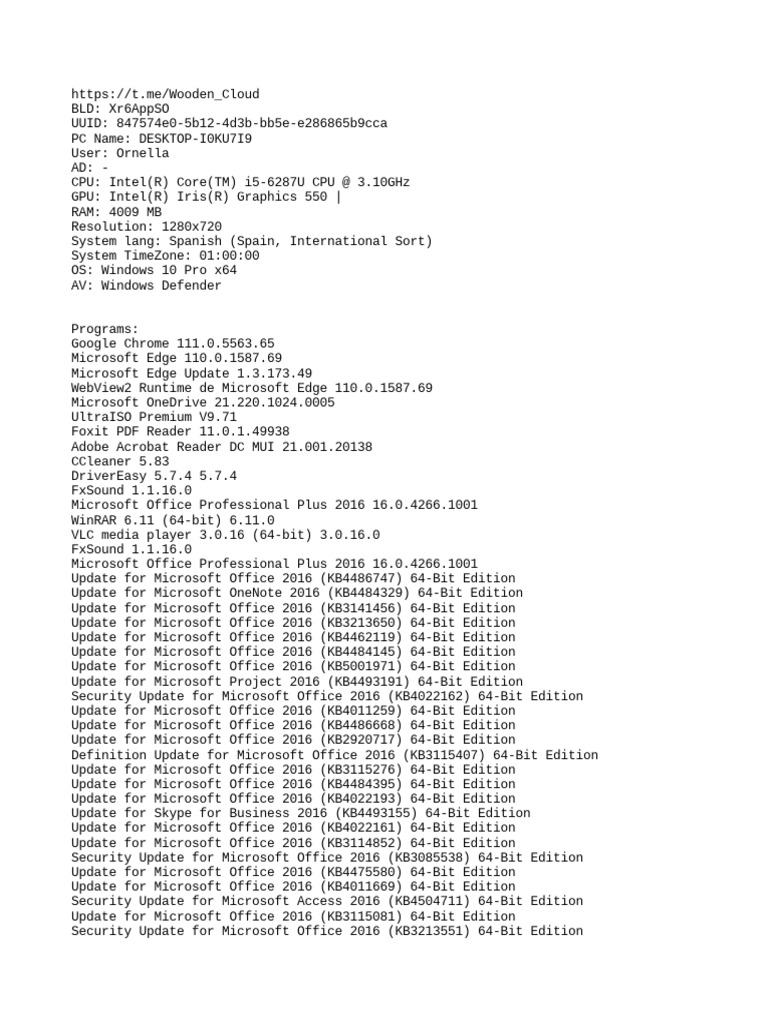 System Pdf Microsoft Office 64 Bit Computing