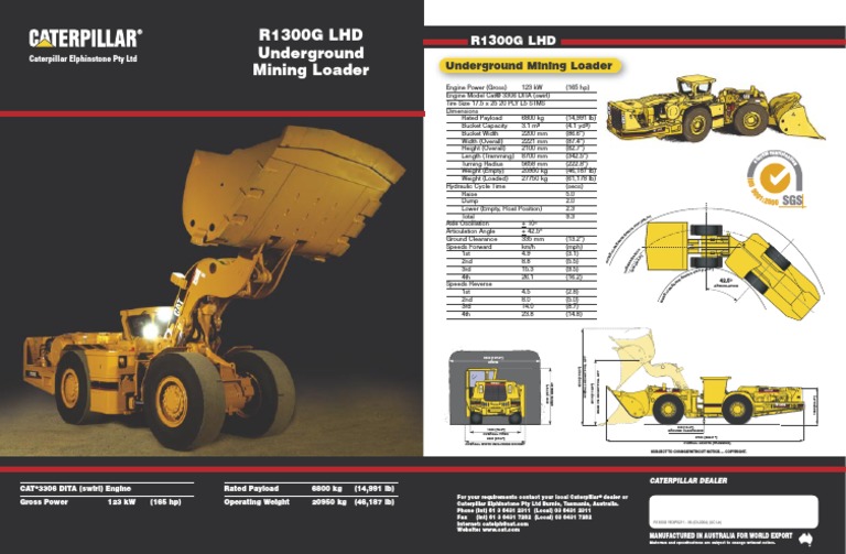 R1300G LHD | PDF | Loader (Equipment) | Land Vehicles
