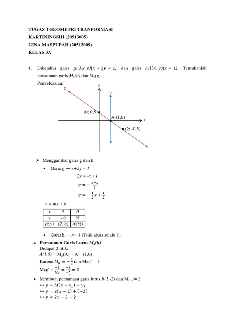 Geometri Transformasi-1 | PDF | Metode & Bahan Ajar