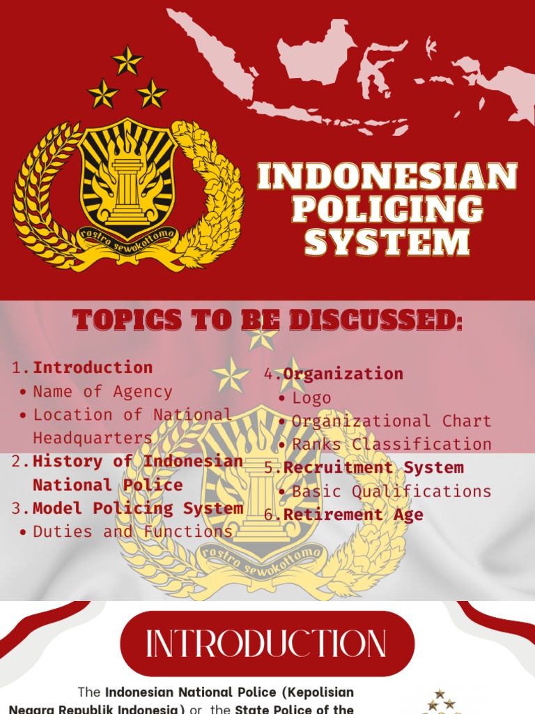 Indonesian Police System | PDF | History