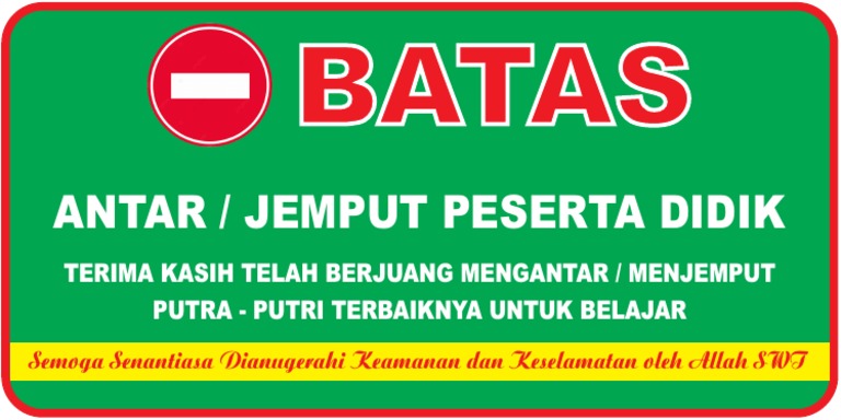 Batas Antar Jemput Siswa dan Keamanan | PDF