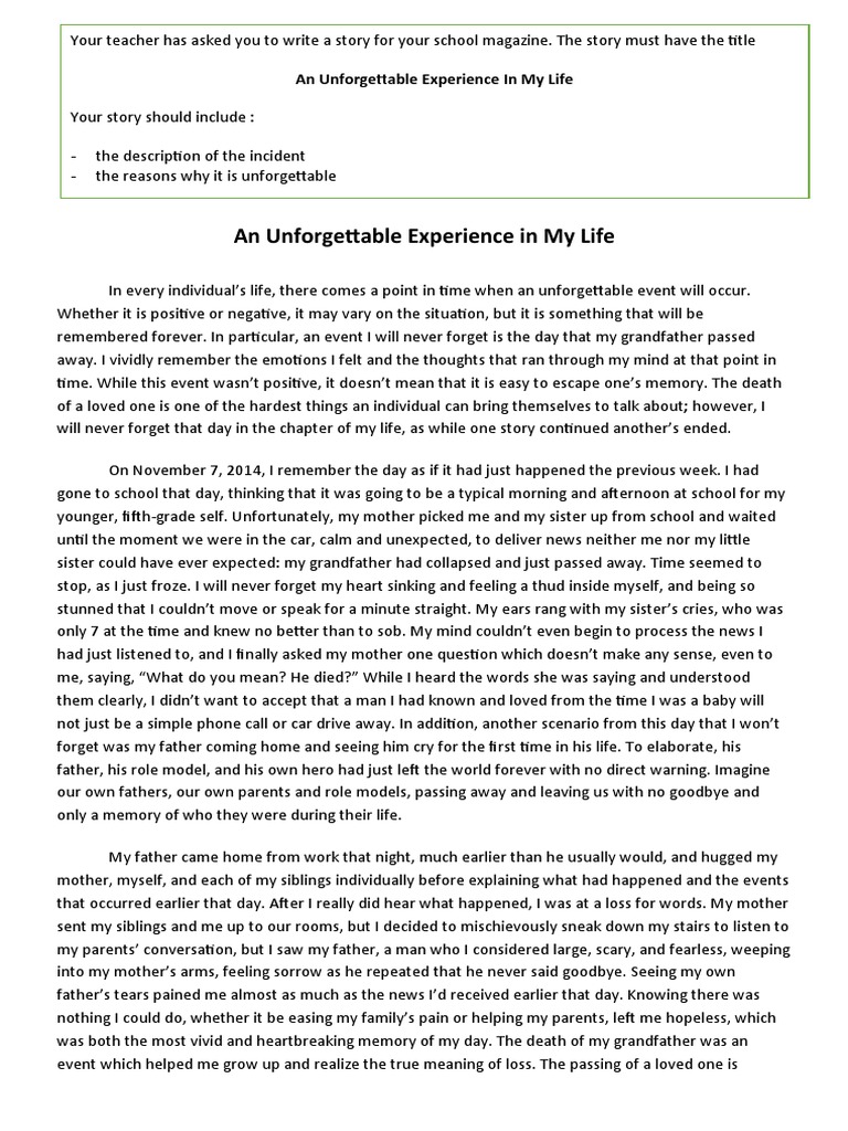 SPM SAMPLE ESSAY w1 | PDF