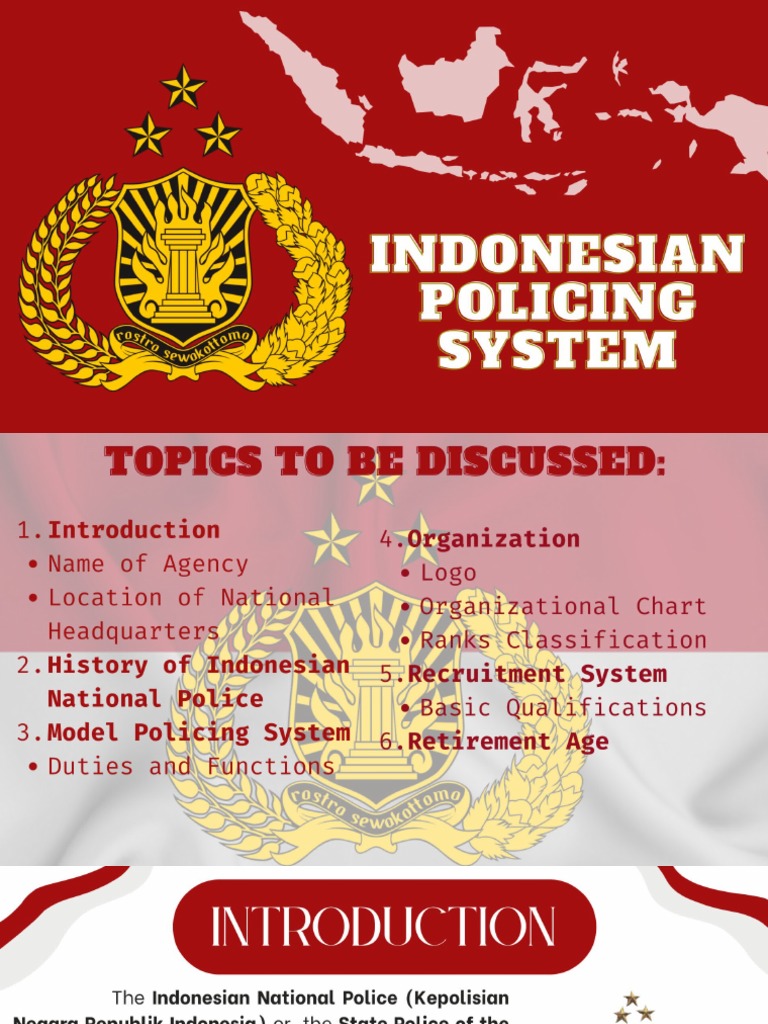 Final Powerpoint-Indonesia Police | PDF