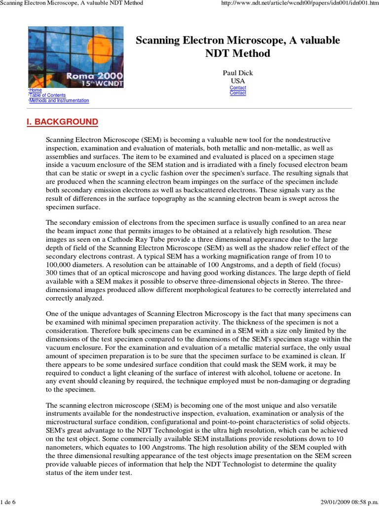 Micros | PDF | Scanning Electron Microscope | Integrated Circuit