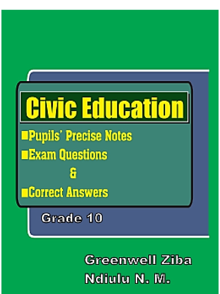 Civic Education Grade 10 Sample | PDF