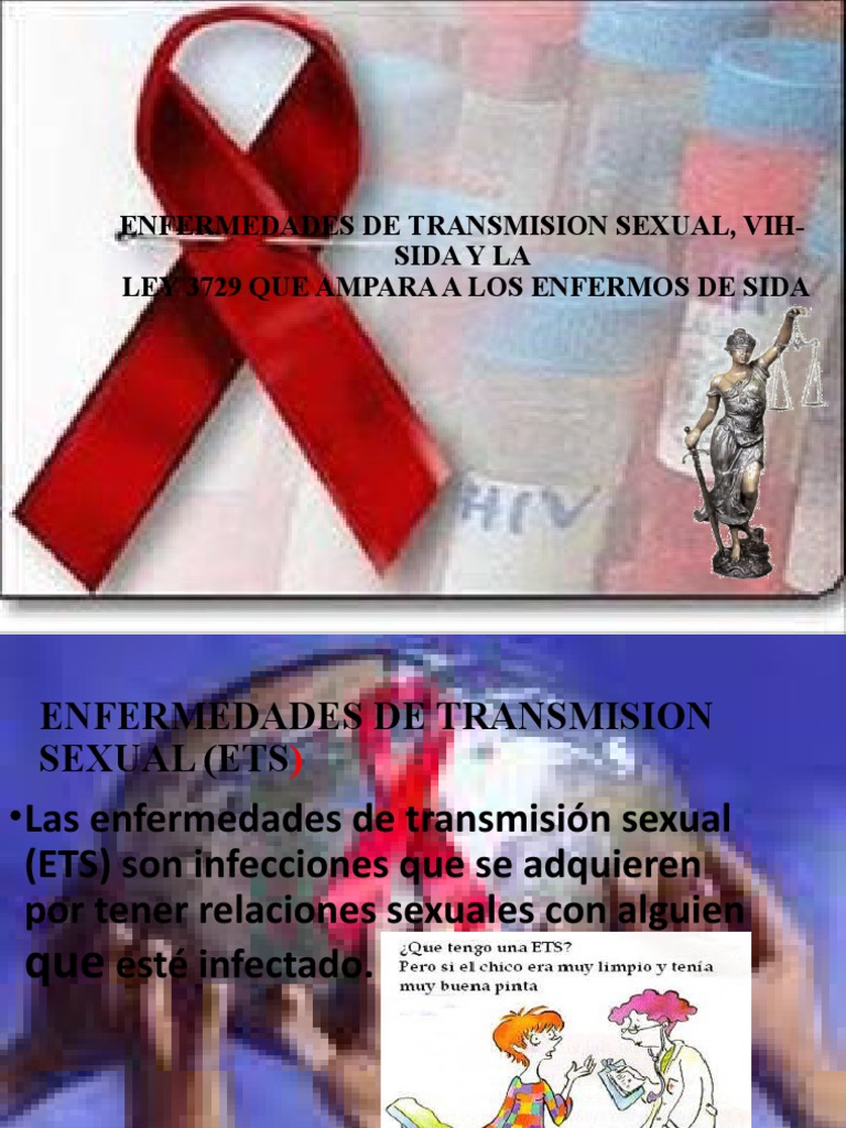 Tema 8 Enfermedades De Transmision Sexual Y Vih Sida Pdf