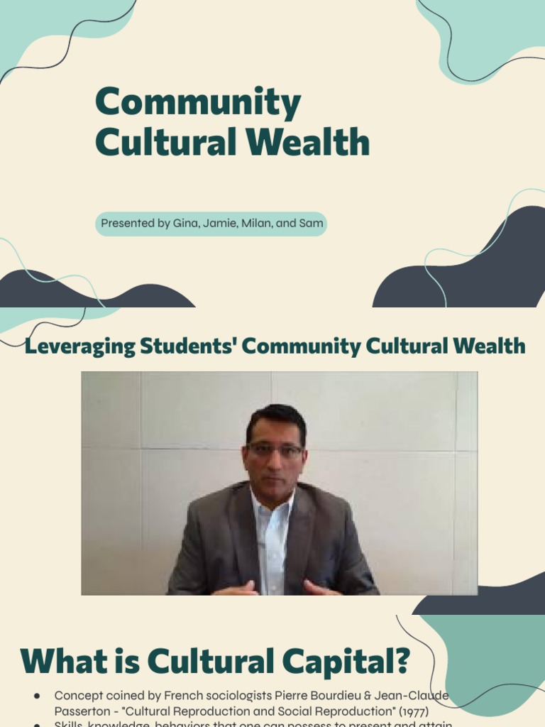 Community Cultural Wealth | PDF | Behavioural Sciences | Social Psychology