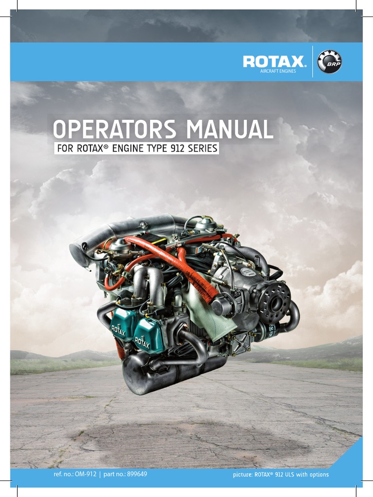 ROTAX 912 Series OM | PDF | Pump | Aircraft