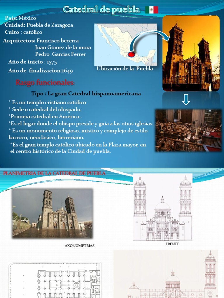 Catedral de Puebla: Historia y Arquitectura | PDF | Iglesia Católica ...