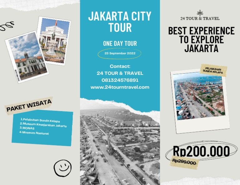 One Day Jakarta City Tour Packages | PDF