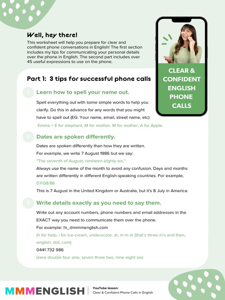 Telephone English | PDF | English Language | Communication