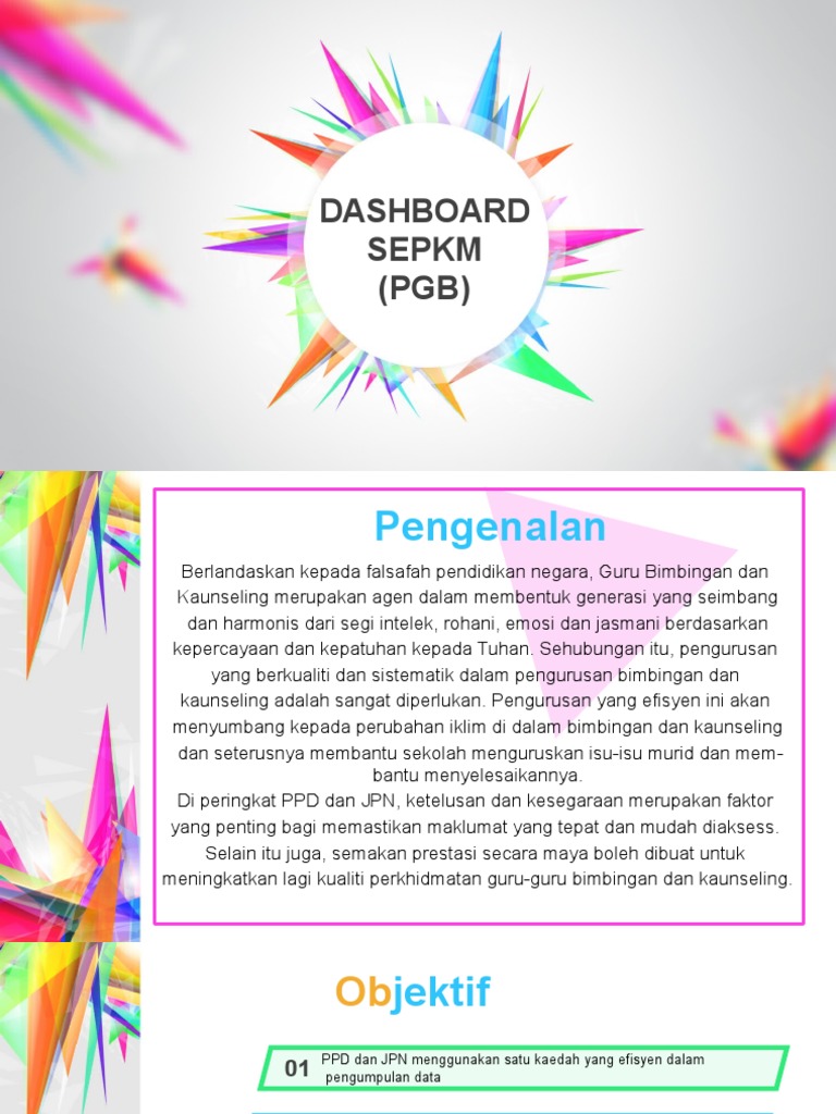 Dashboard SEPKM PGB | PDF