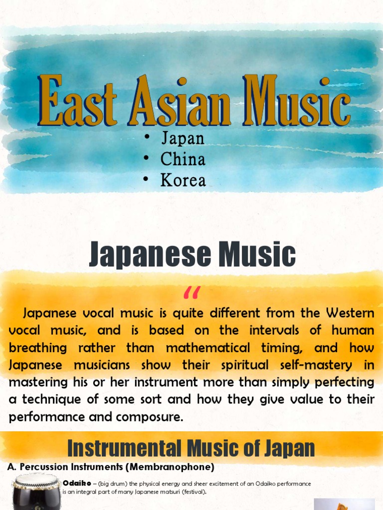 East Asian Music: - Japan - China - Korea | PDF | String Instruments ...