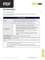 Club Secretary Role and Responsibilities | PDF | Career & Growth
