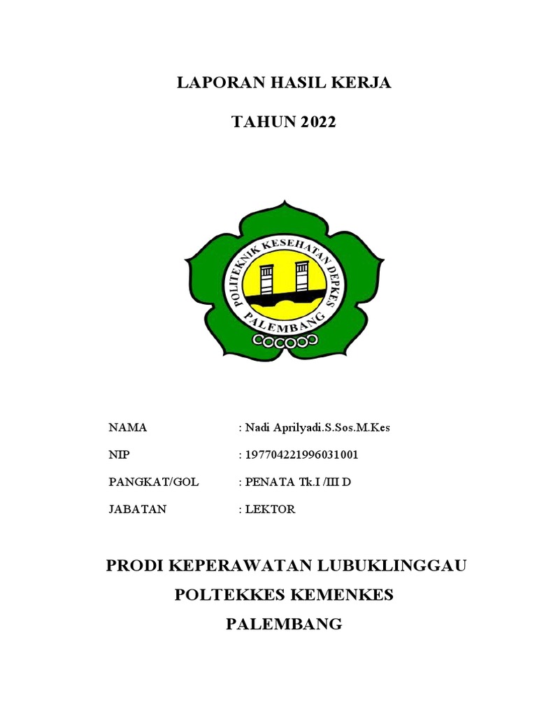 Laporan Skp 2022 Pdf