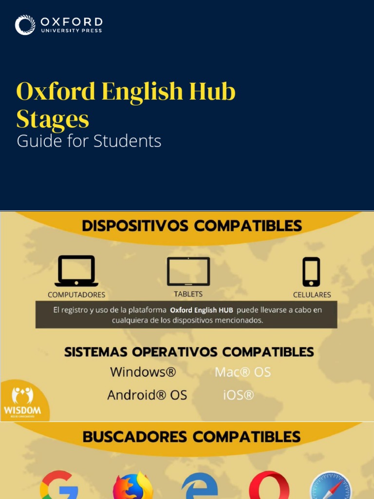 Oxford English Hub Stages: Guide For Students | PDF | Tecnologías de la información | Informática