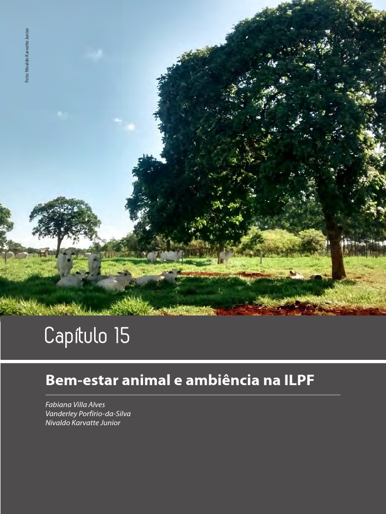 Bem-estar Animal na ILPF: Ambiência e Saúde | PDF | Calor | Bem-estar ...
