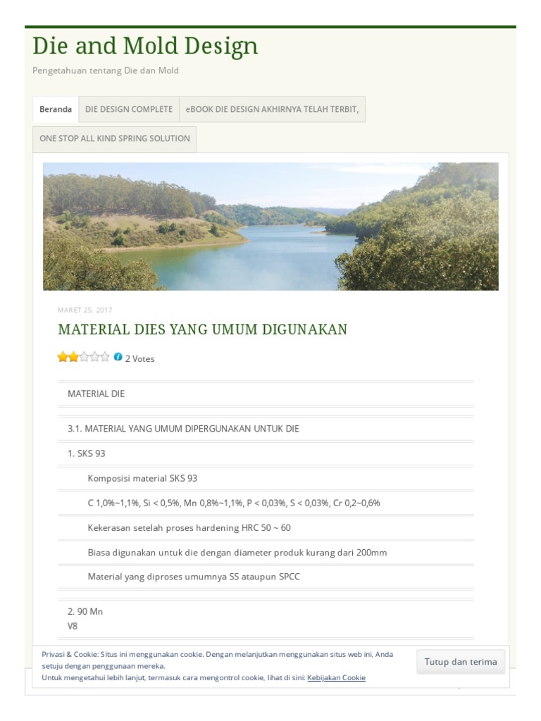 Hal Hal Yang Harus Diperhatikan Pada Stamping | PDF