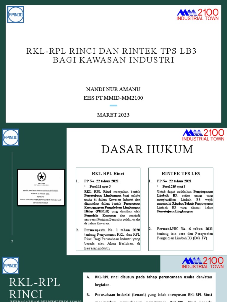 RKL-RPL Rinci Dan Rintek TPS LB3 | PDF