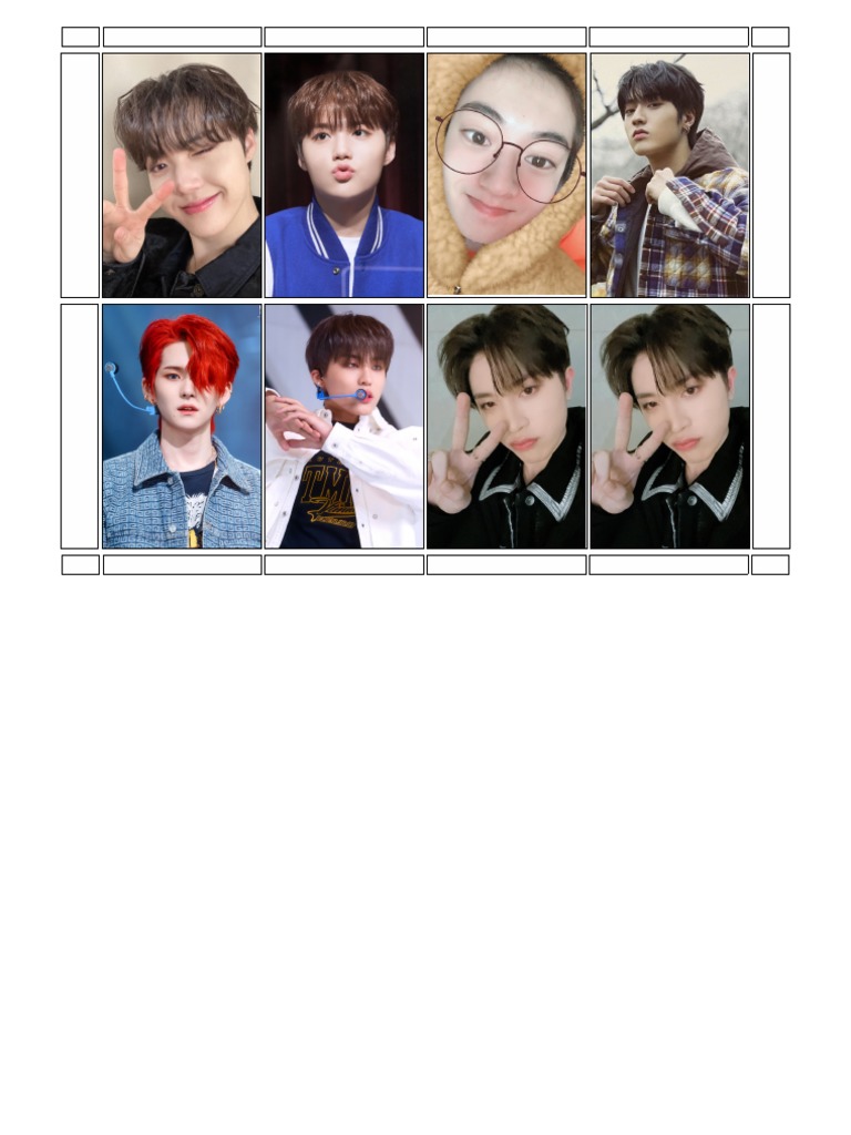 Treasure Photocard Template | PDF