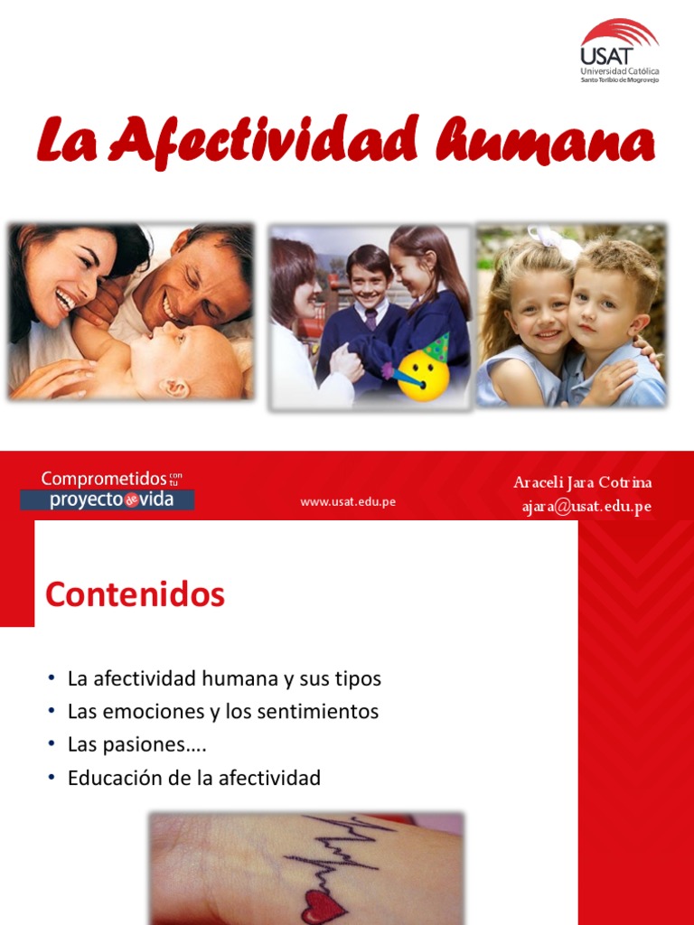 Diapositivas Afectividad Humana Pdf Las Emociones Temor