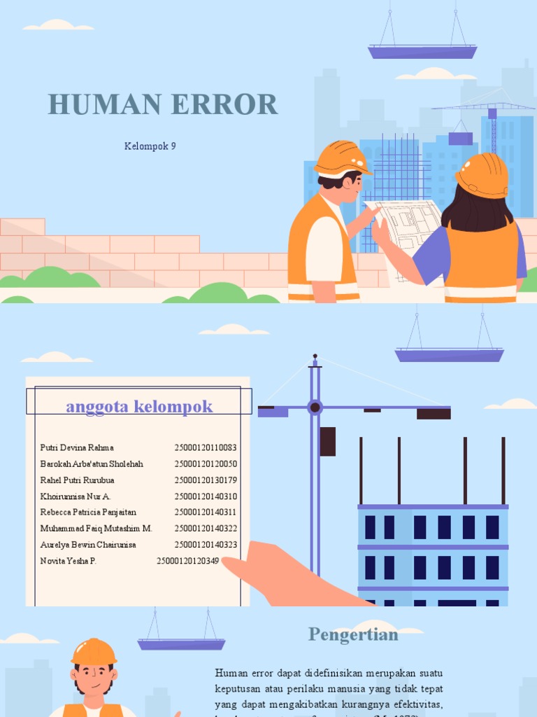 Penyebab dan Pencegahan Human Error | PDF
