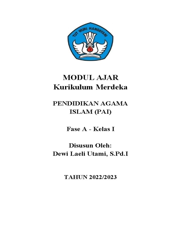 Modul Ajar Pai 1 | PDF