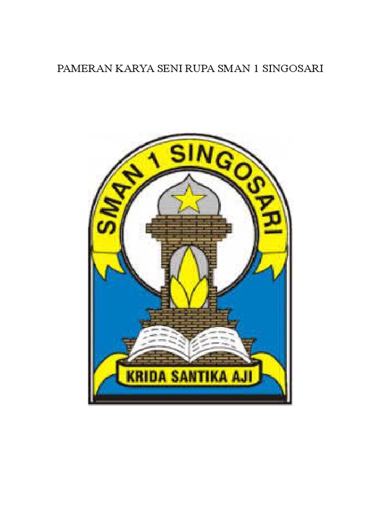 Pameran Karya Seni Rupa Sman 1 Singosari | PDF