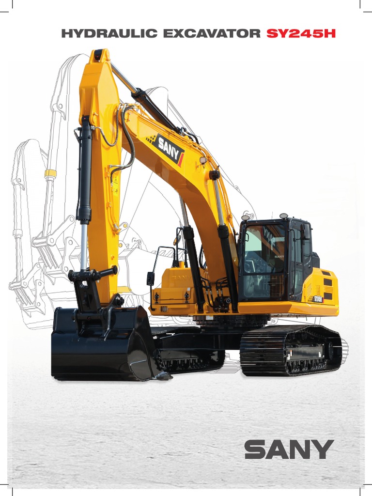 Sany Sy245h | PDF | Engines | Vehicle Parts