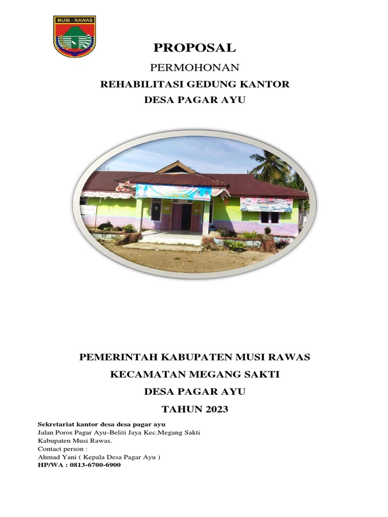 Rehab Kantor Desa | PDF
