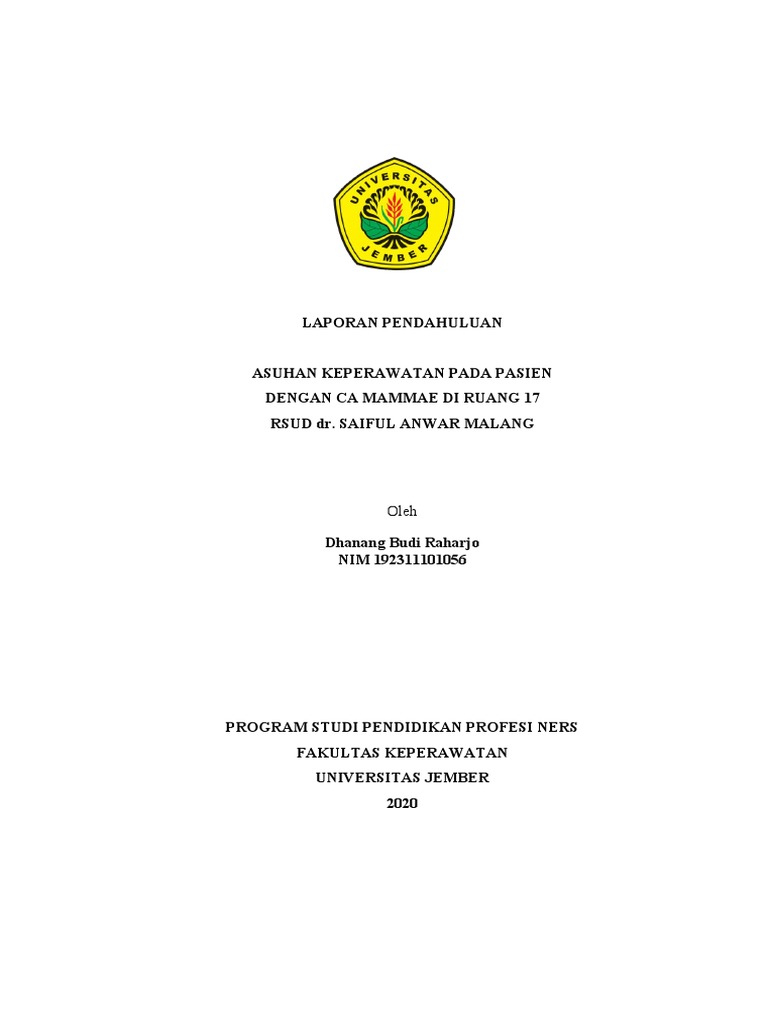 Asuhan Keperawatan pada CA Mammae | PDF