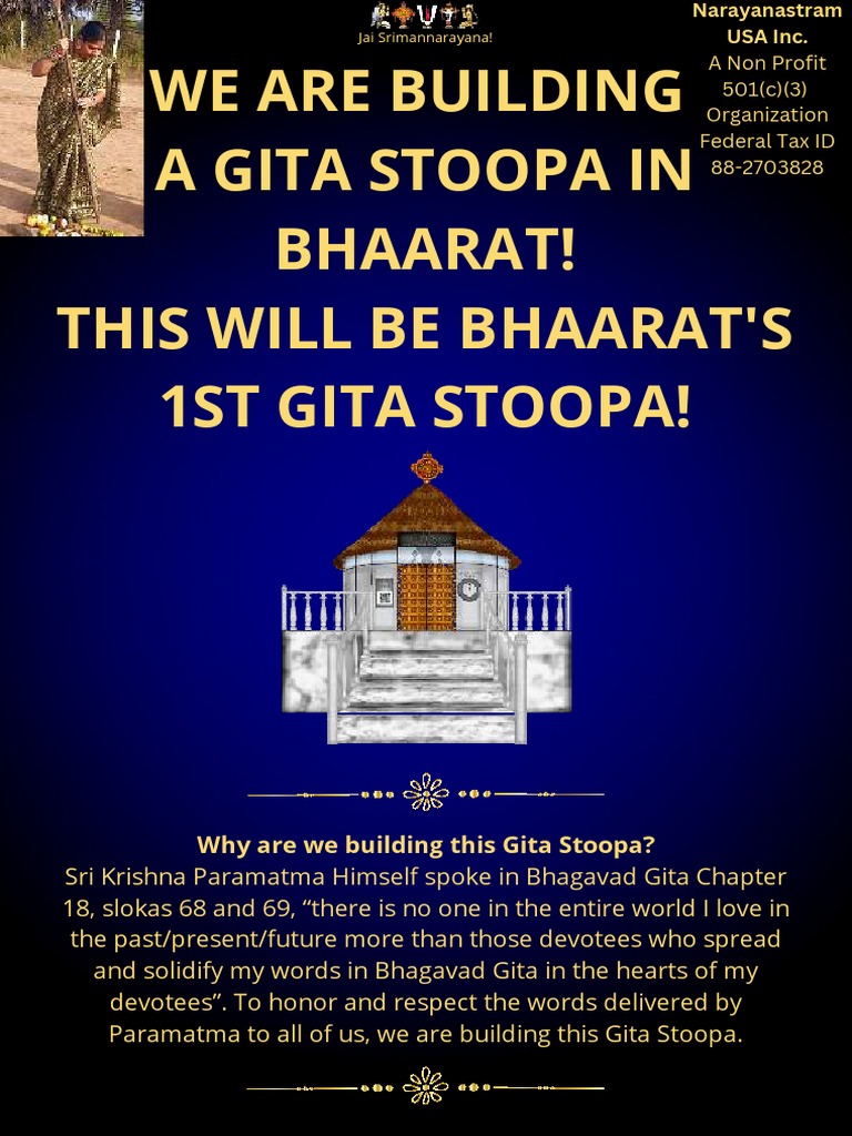 Gita Stupa English&Telugu | PDF | Bhagavad Gita | Bhakti