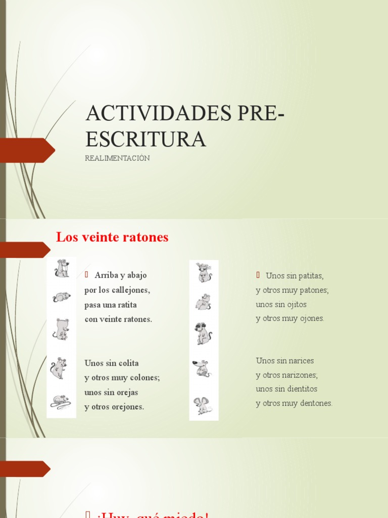 Actividades Pre-Escritura | PDF