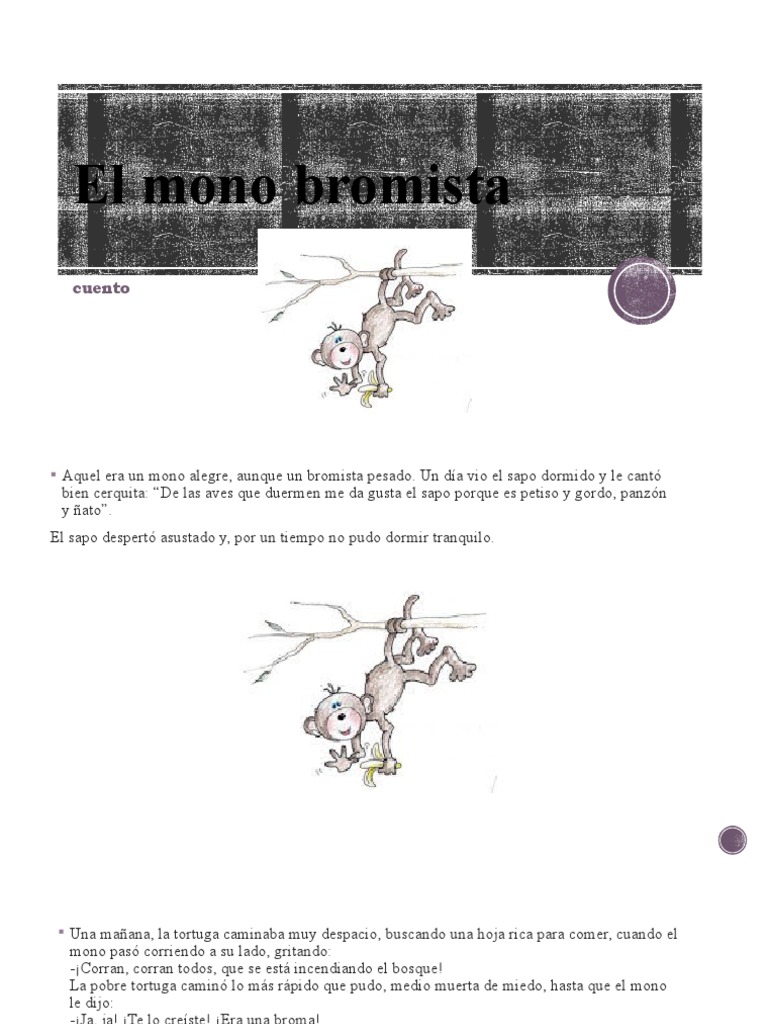 El Mono Bromista | PDF